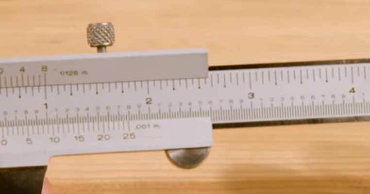 How to measure vernier caliper in inches store